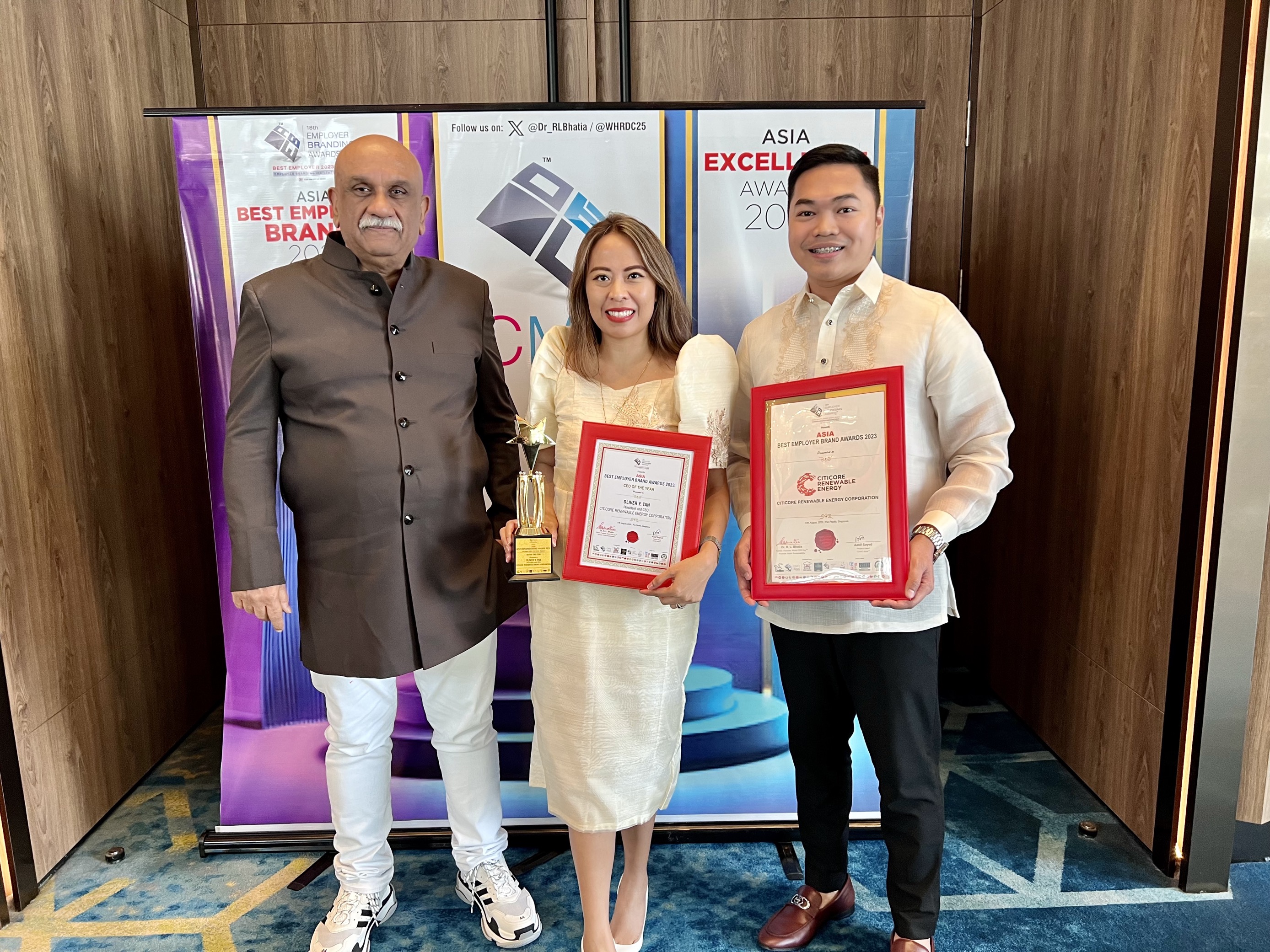 CREC | CREC’s Oliver Tan Wins CEO of the Year Award 2023