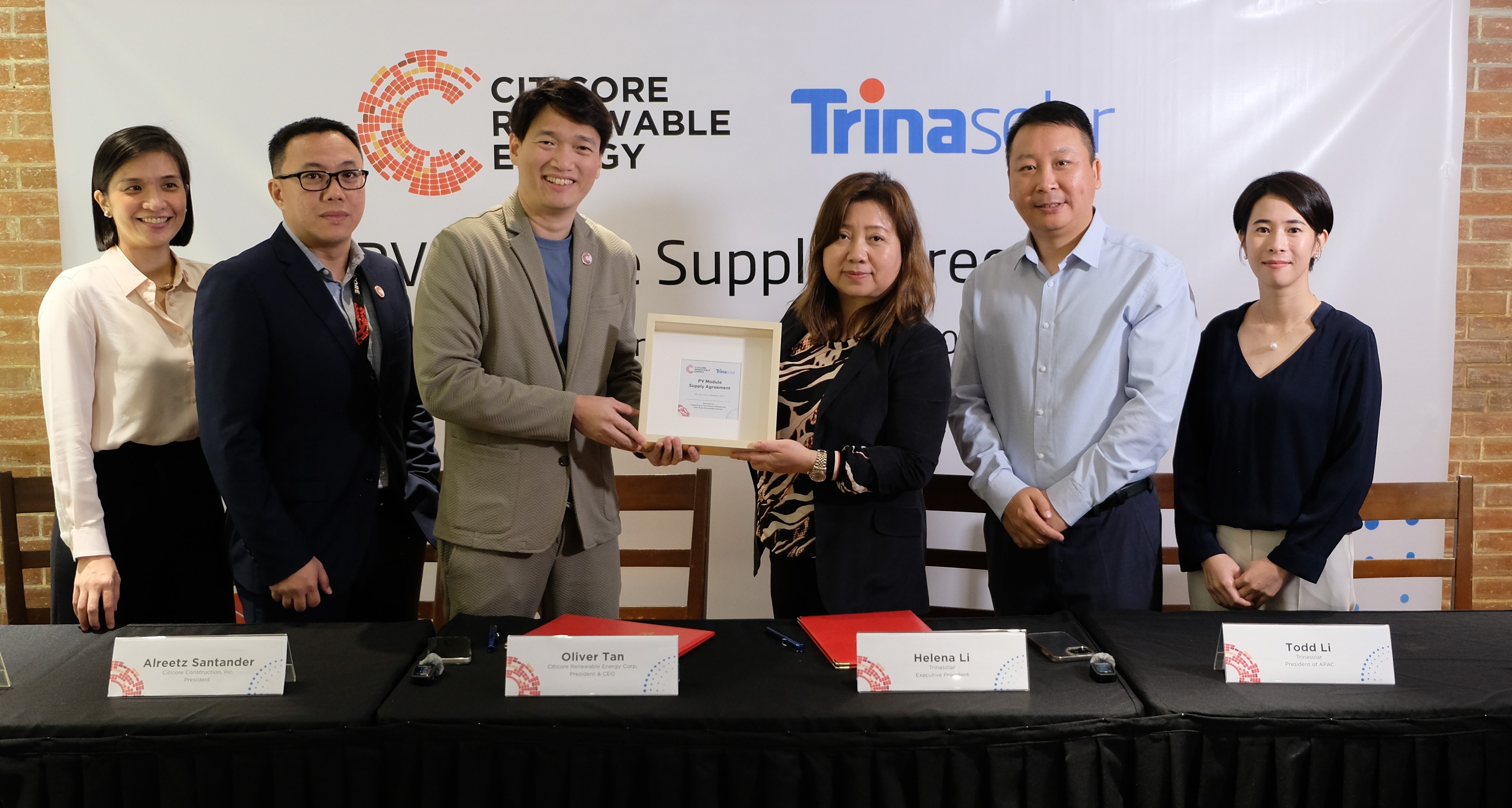 CREC | CREC, Trinasolar Ink 2GW Solar Supply Deal in Manila